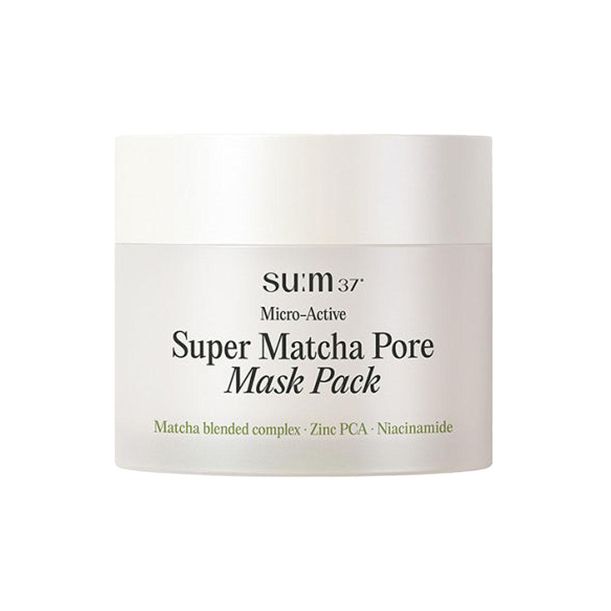 Su:m37° - Micro-Active Super Matcha Pore Mask Pack - The Monodist By ...